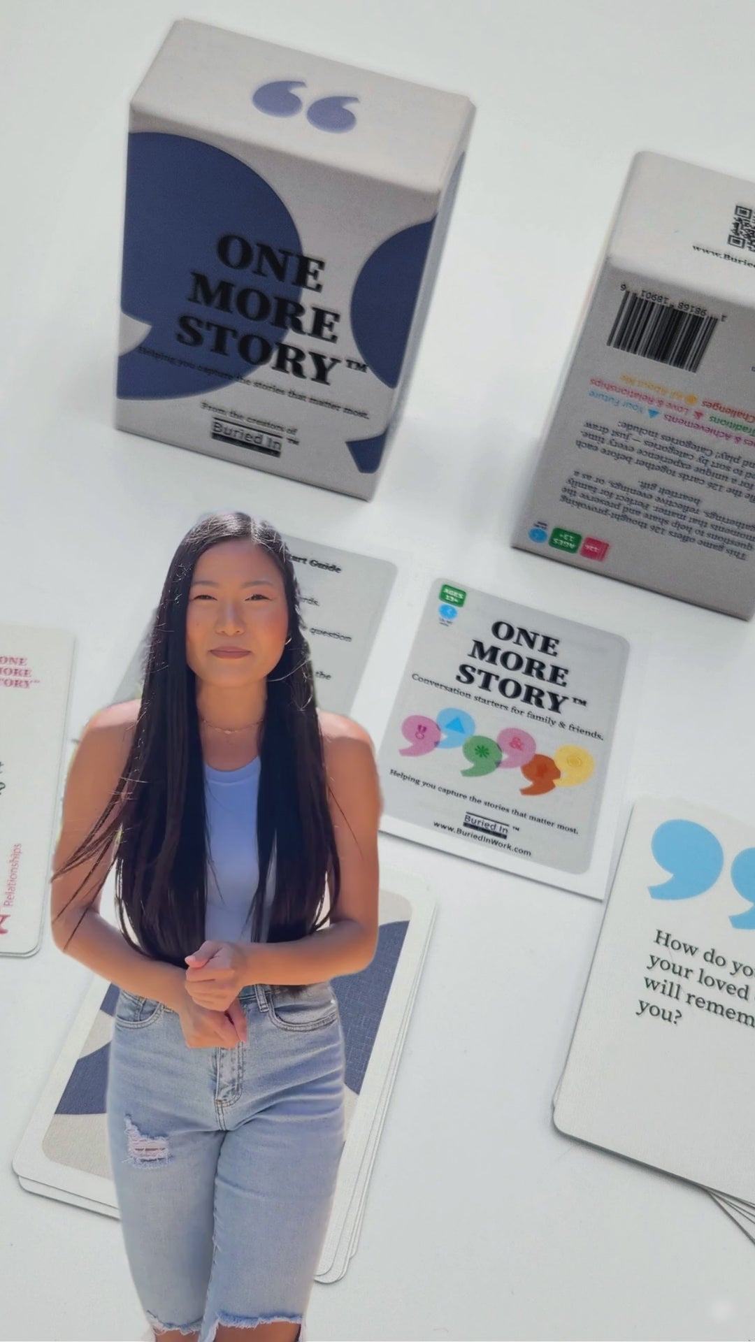 One More Story™ Card Game – Buried in Work