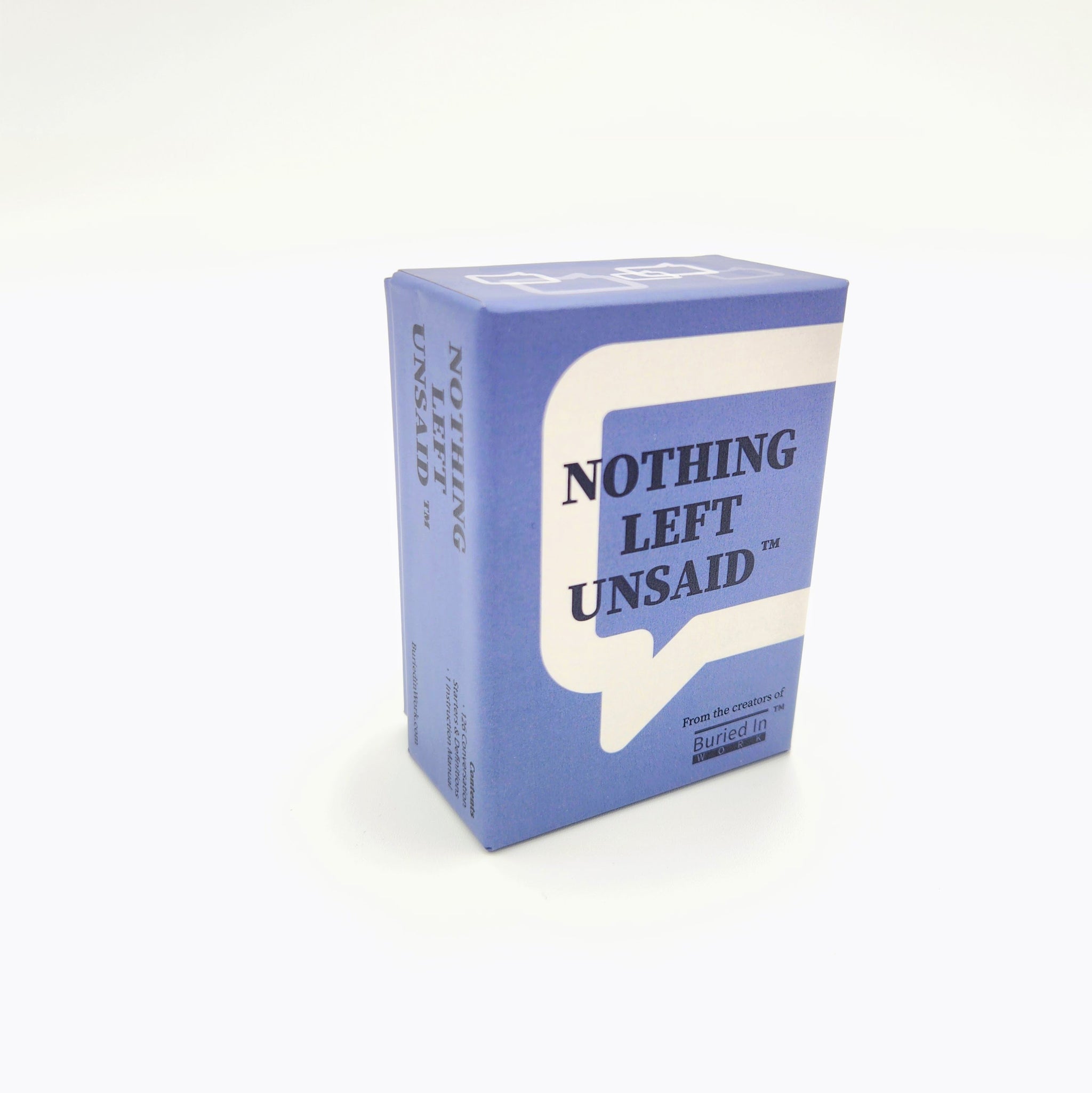 Nothing Left Unsaid™ Card Game – Buried in Work